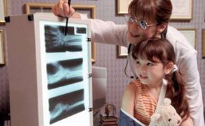 How often can a child be x-rayed and how dangerous is it?